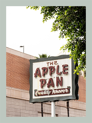 Los Angeles Guide | Westwood | The Apple Pan, best burgers and pie