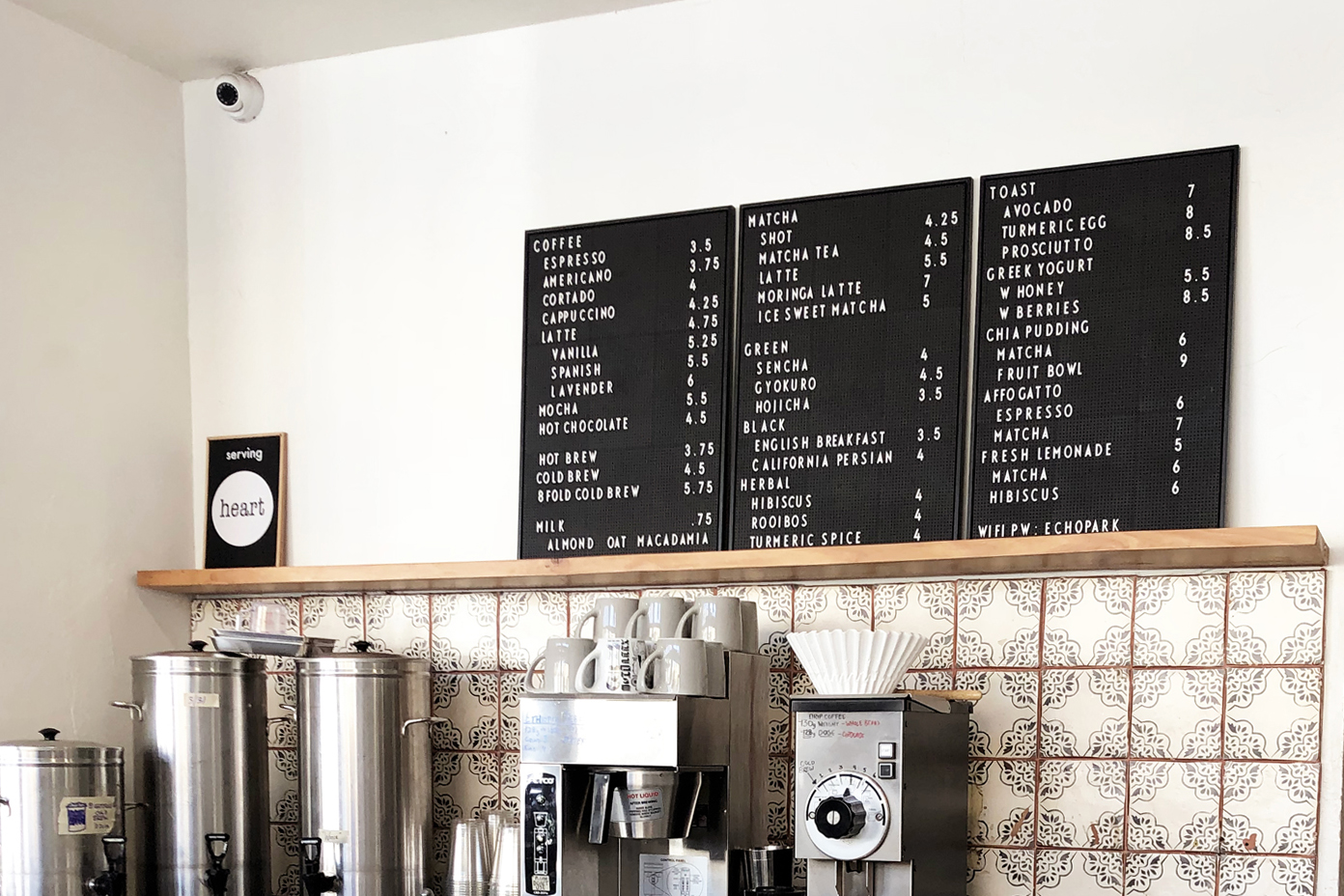 Los Angeles | Echo Park: Eightfold Coffee: a minimal industrial cafe